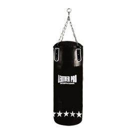 Boxsack Leder Pro Leer 30-40-50 kg aus Öko-Leder 100x60 cm TecnoFit Cod ...